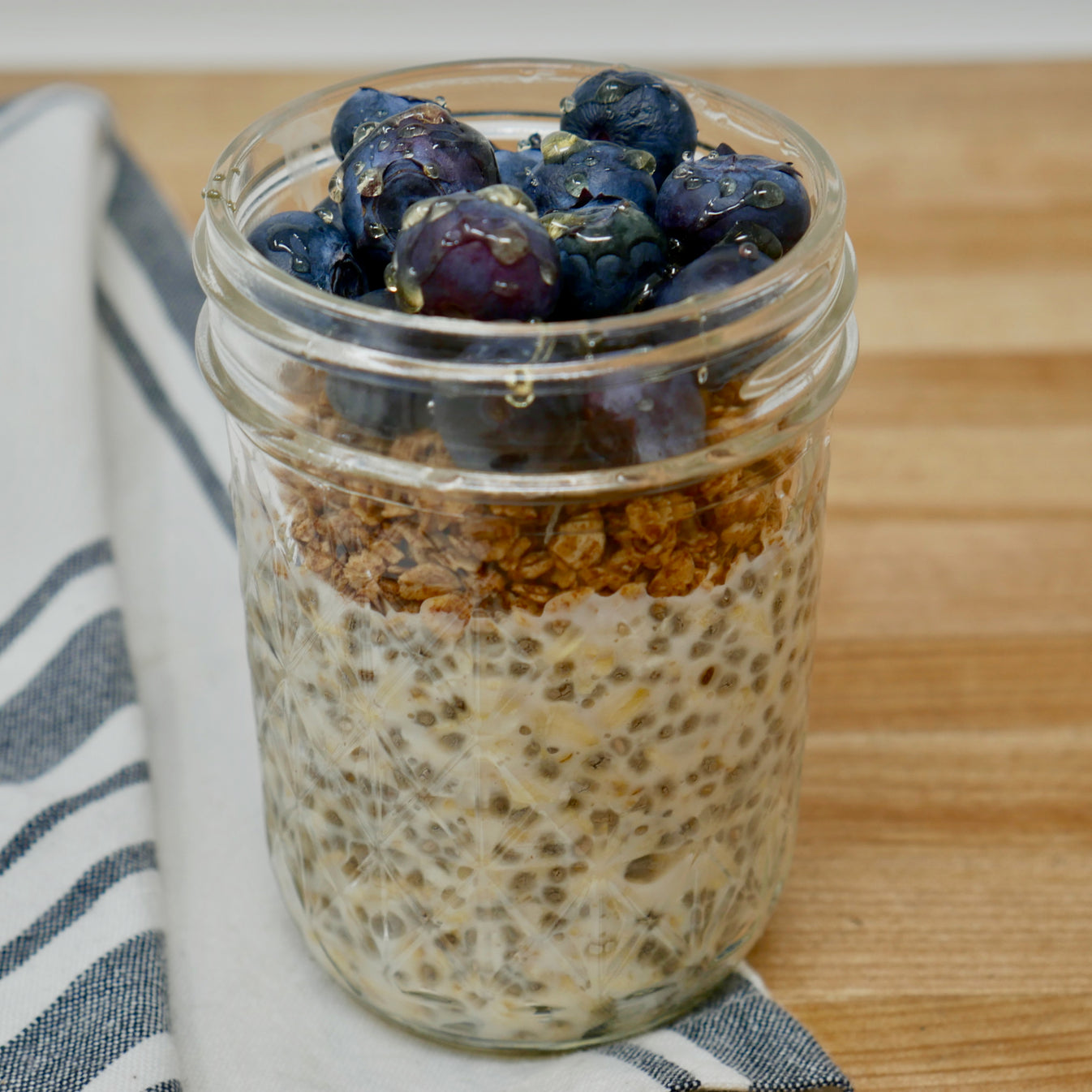 Blueberry Overnight Oats – Zedric's
